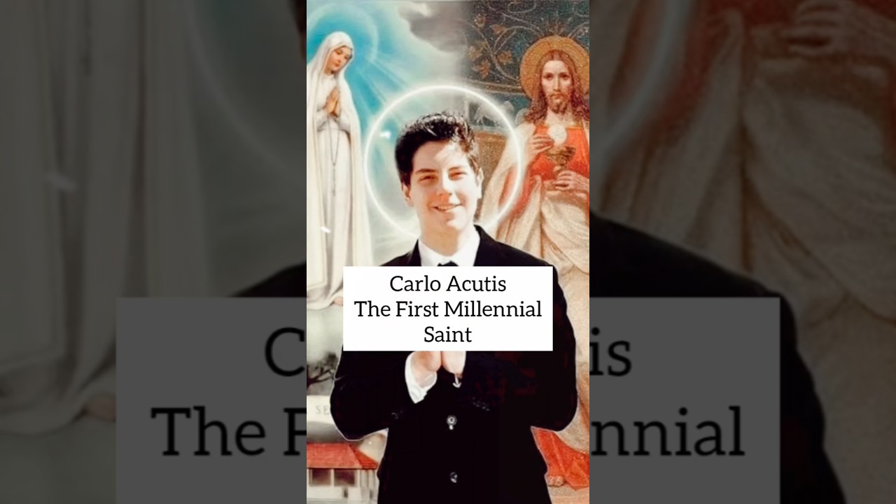 Carlo Acutis- The 1st Millennial Saint #catholicchurch #catholic #saints #saintsstories #carloacutis