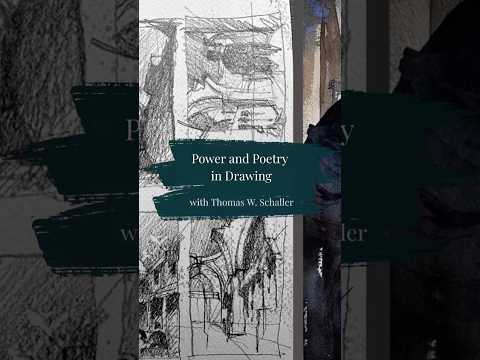 The Power and Poetry of Drawing | Video Course with Thomas W. Schaller and Terracotta #howtodraw