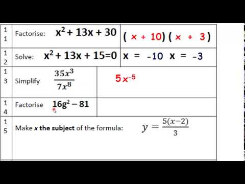 Alg NC B