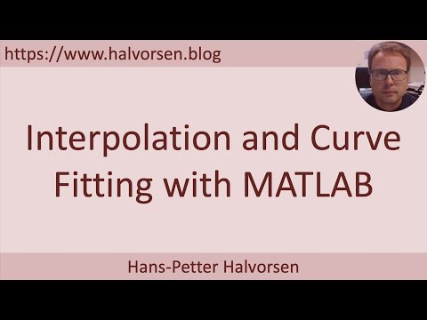 MATLAB - Interpolation and Curve Fitting
