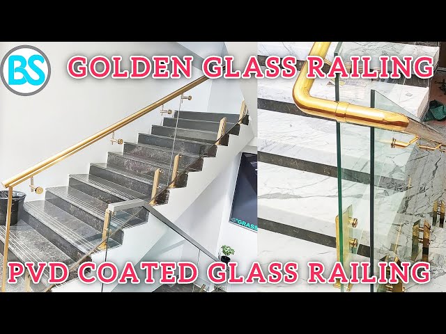 Gold Glass Railing - Rose Gold Stair Railing Wholesaler from Hyderabad