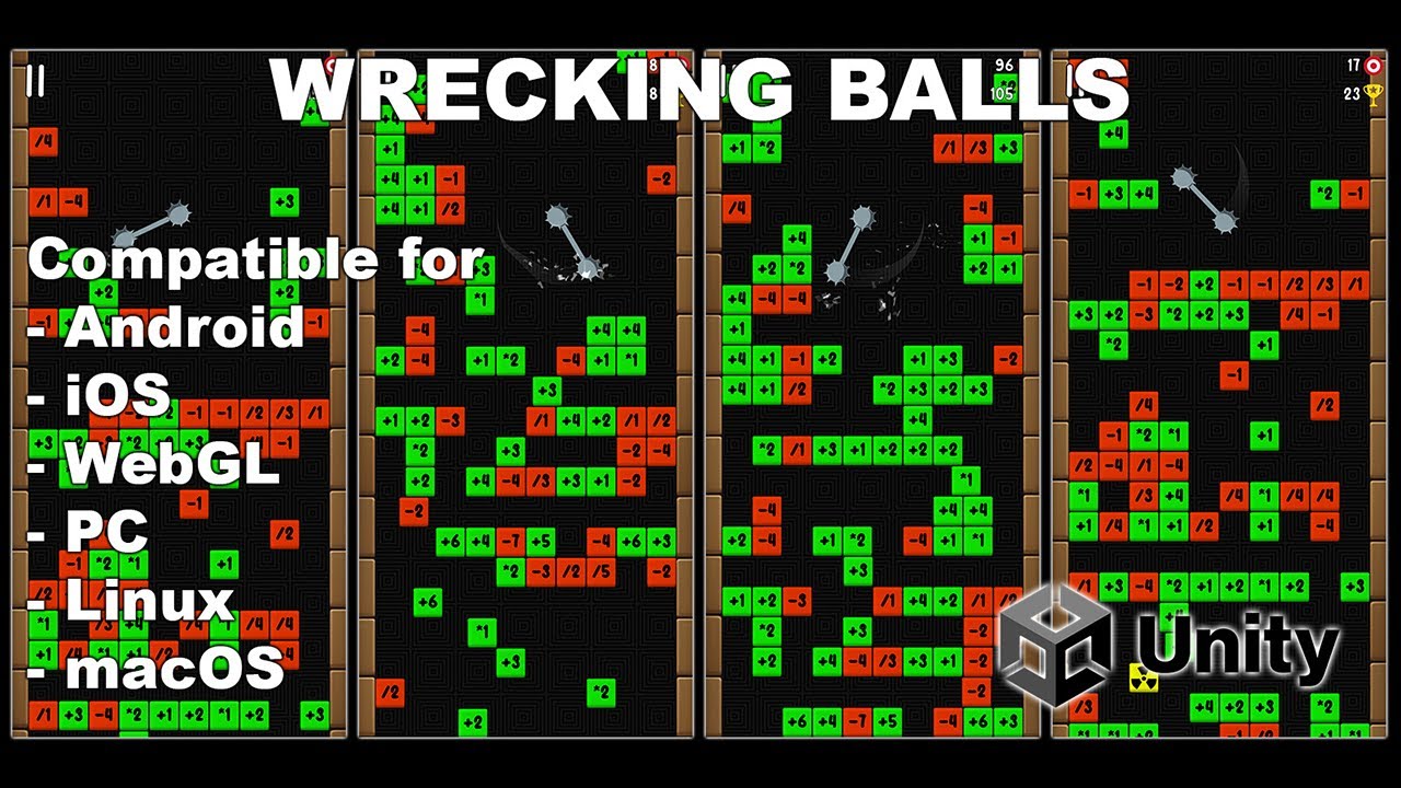 Wrecking Balls - Unity Hypercasual Game Source Code