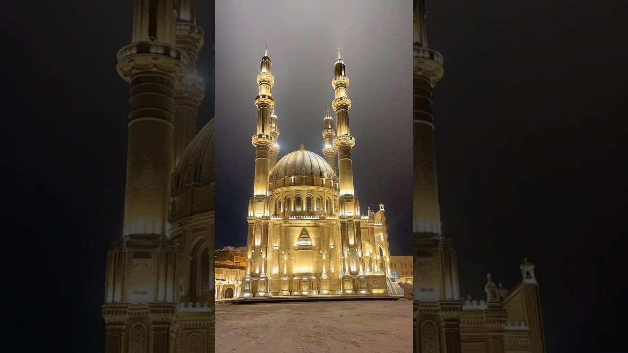 masjid lighting effect view #islamicdawatkoro #masjid @islamicdawatkoro