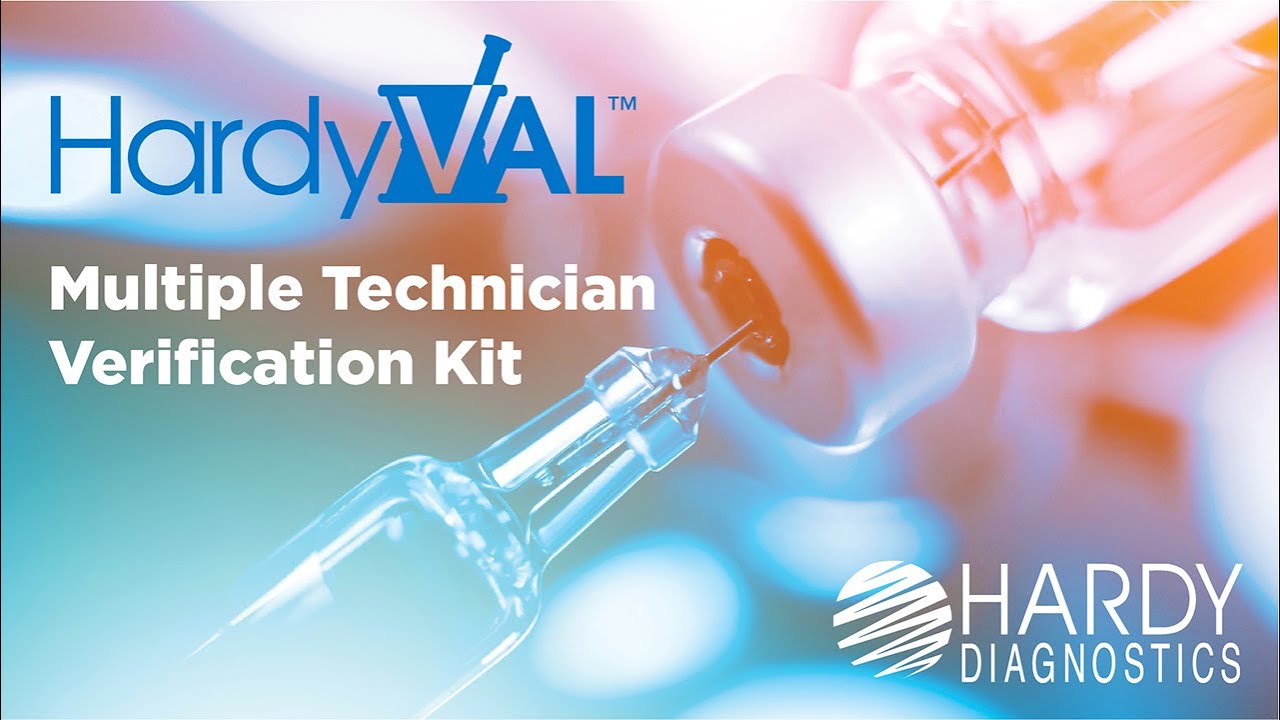 HardyVAL™ Kits for pharmacy tech pharmacy tech proficiency testing USP 797