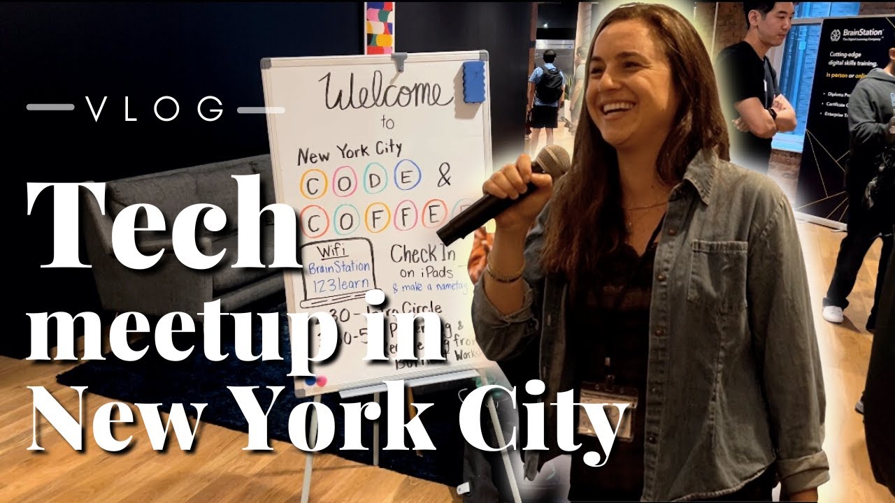 NYC Code and Coffee meetup! | Vlog