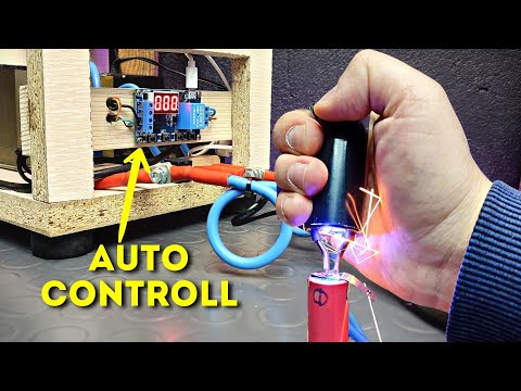 DIY spot welding machine from old microwave transformer