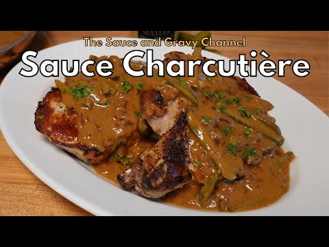 Sauce Charcutière | Brown Sauce for Pork | Pan Sauce for Pork | Brown Sauce
