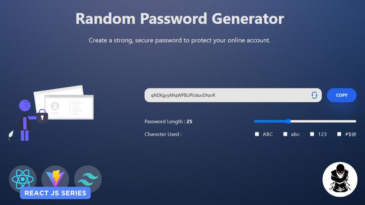 React Js-Based Random Password Generator Application