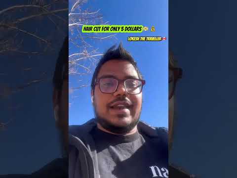 5 dollars hair cut in mc college Calgary 🇨🇦 #alberta #mccollege #hairstyle #stylstyle sh e