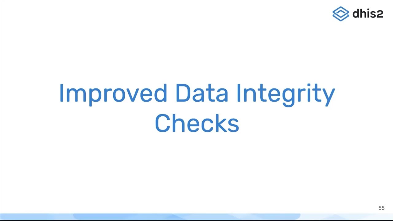 DHIS2 V40 - Data Integrity Checks (Part 16)