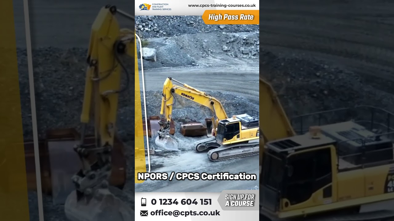 Get Your CPCS Excavator Card | Trusted Training Provider