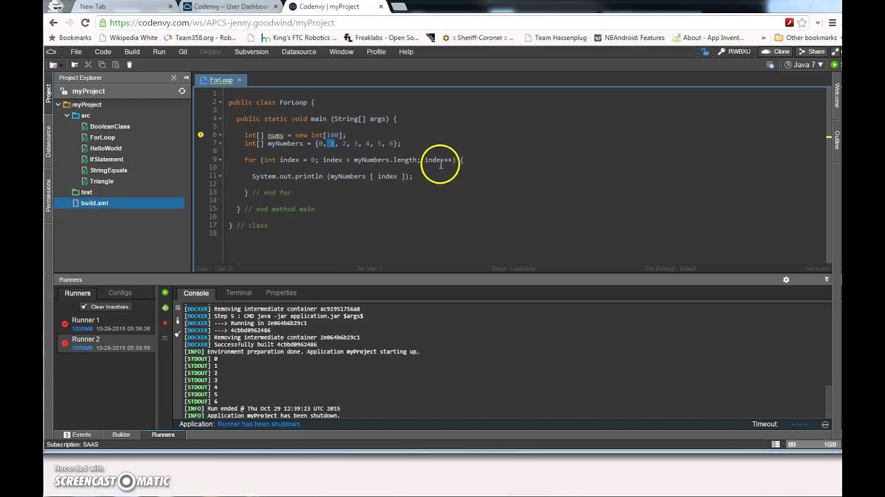 Basic Int Arrays with a For Loop
