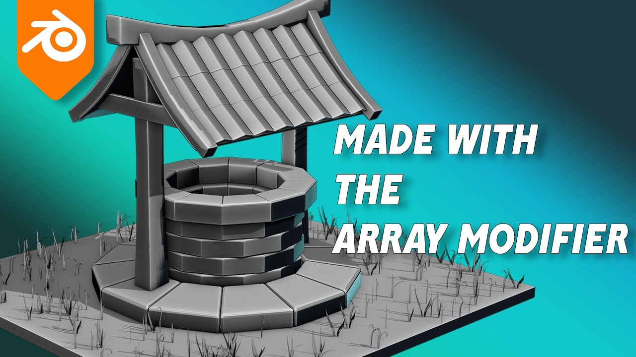 Simply Explained - The Array Modifier - Blender Tutorial