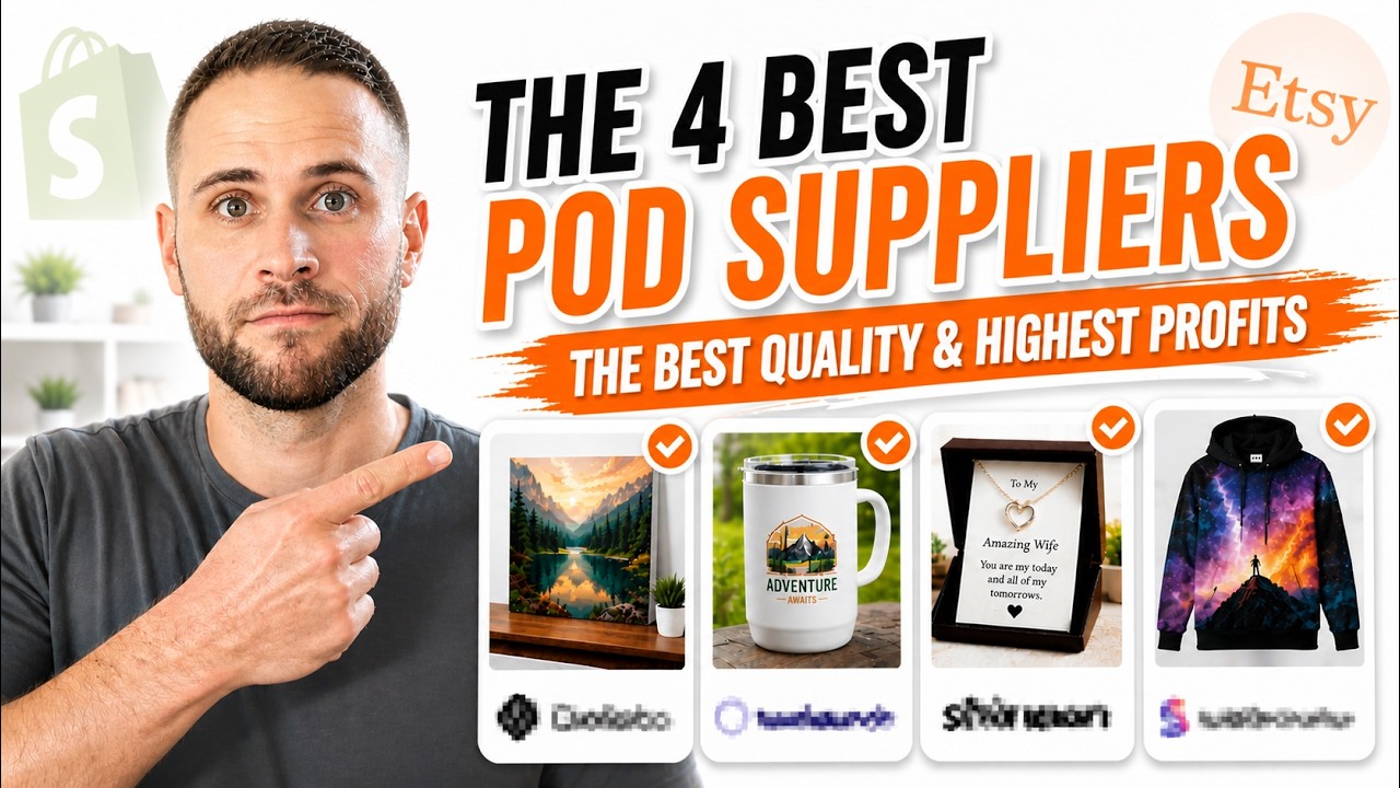 The 4 Best Print On Demand Companies In 2026 On Etsy/Shopify