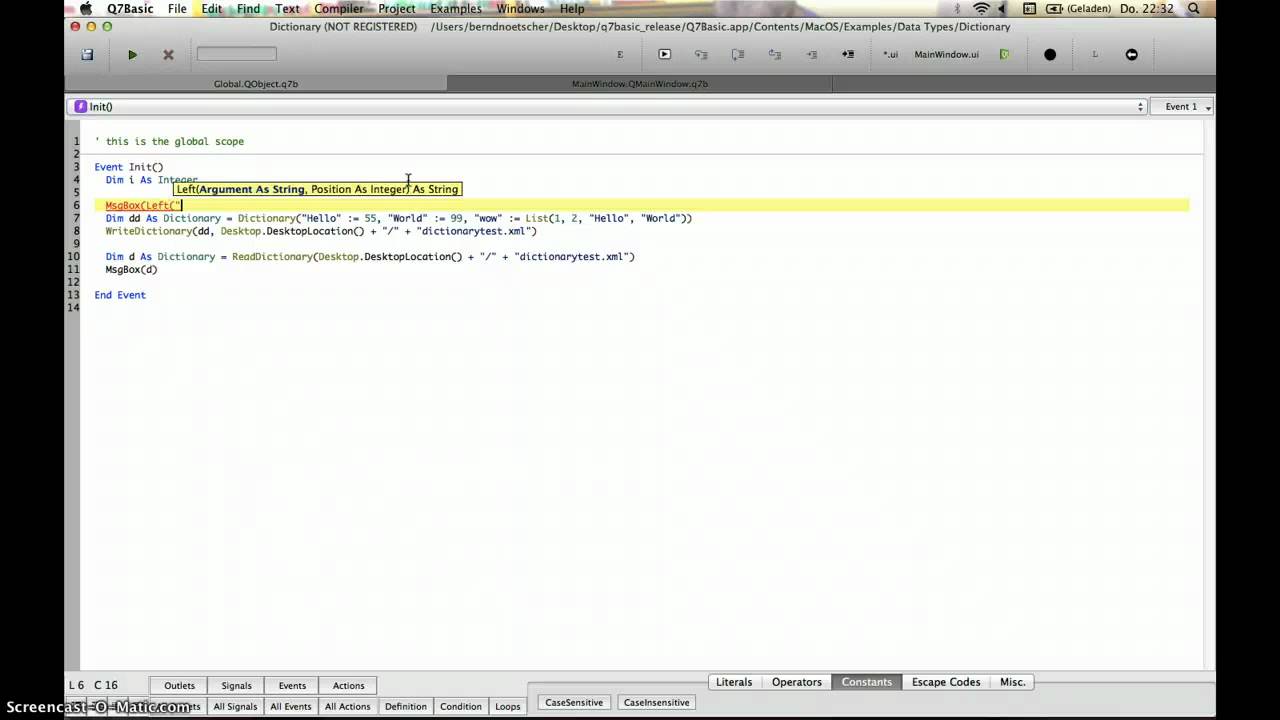 Basic For Qt® Intro
