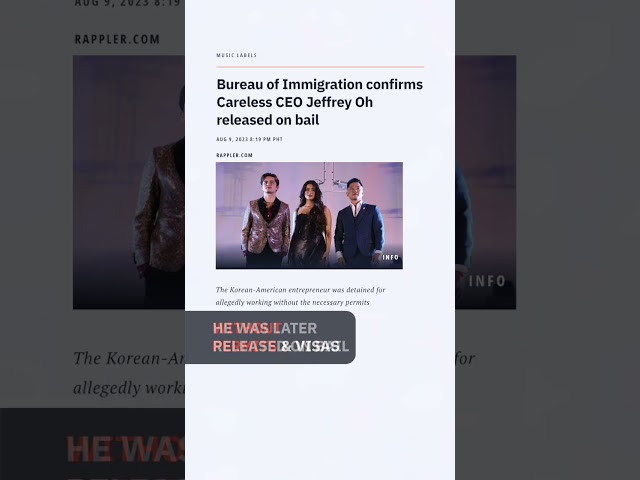 James Reid explains Jeffrey Oh's termination from Careless Music