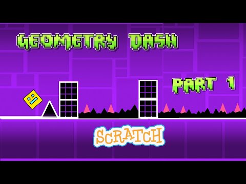 How to make a Geometry Dash game in Scratch 3.0 | Part 1 | Player, Levels and Background