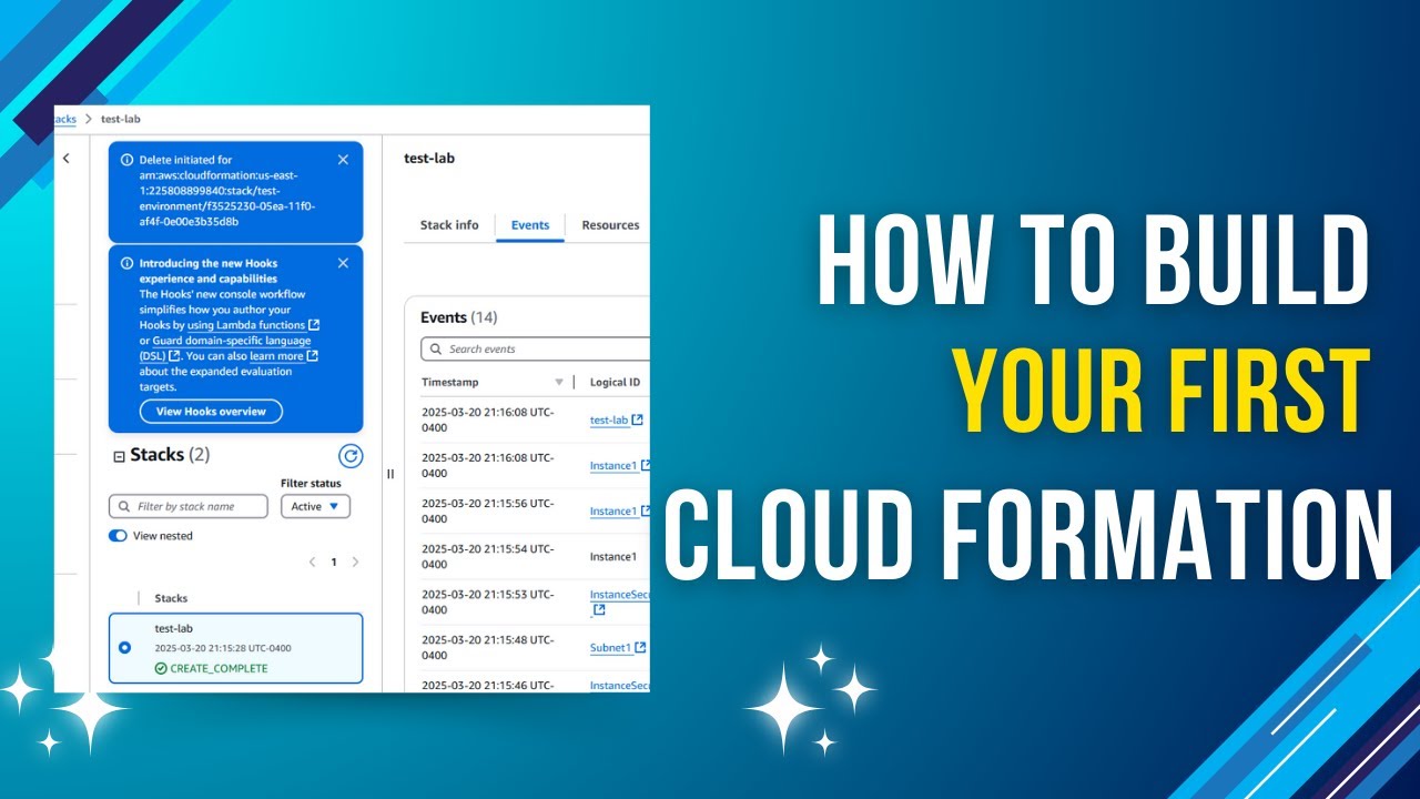 AWS CloudFormation for Beginners | Step-by-Step Guide to Deploy Your First Stack