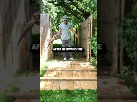 How to Add a Gate to Existing Fence (EASY) #diy