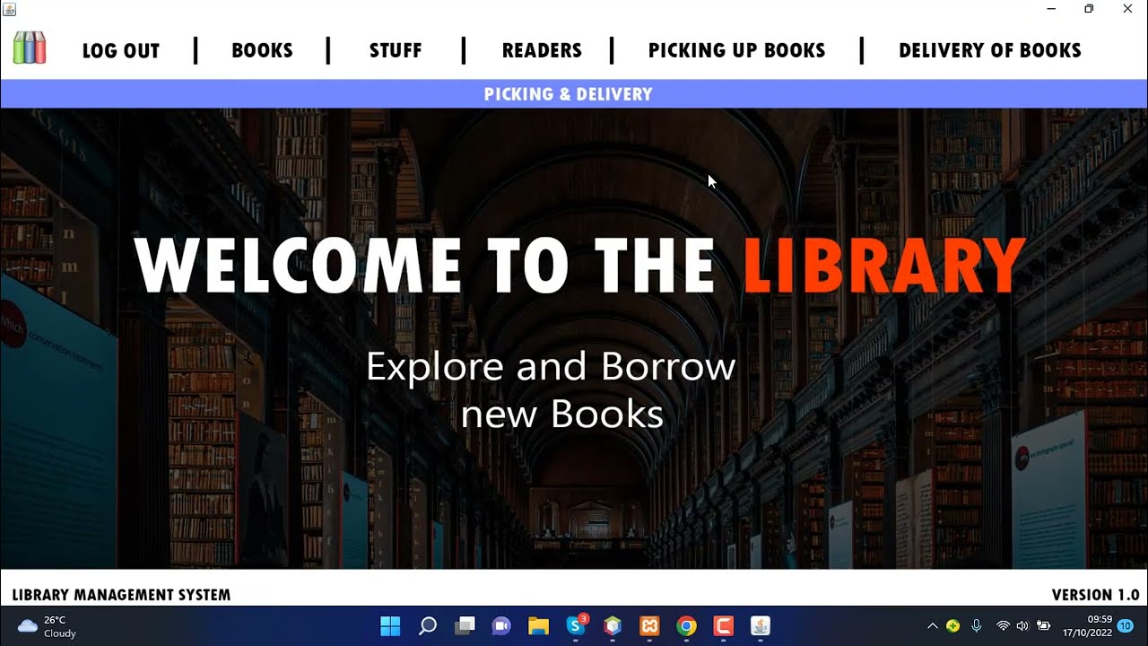 Library Management System Project in Java | Source Code 2023