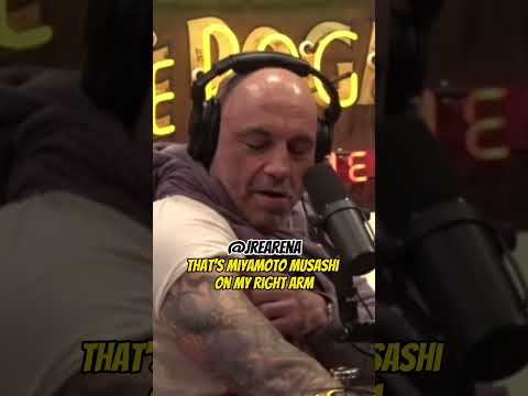 Joe Rogan shows off his tattoo & gives the best quote #shorts