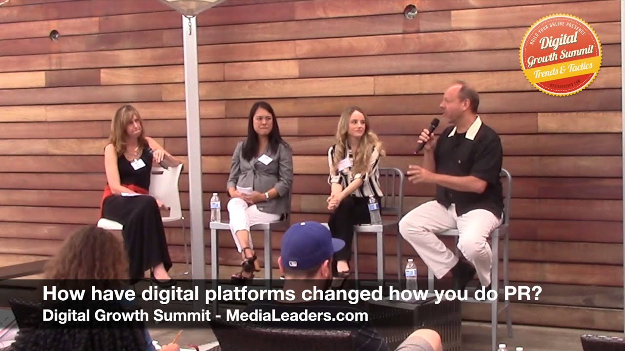 How have digital platforms changed how you do PR?