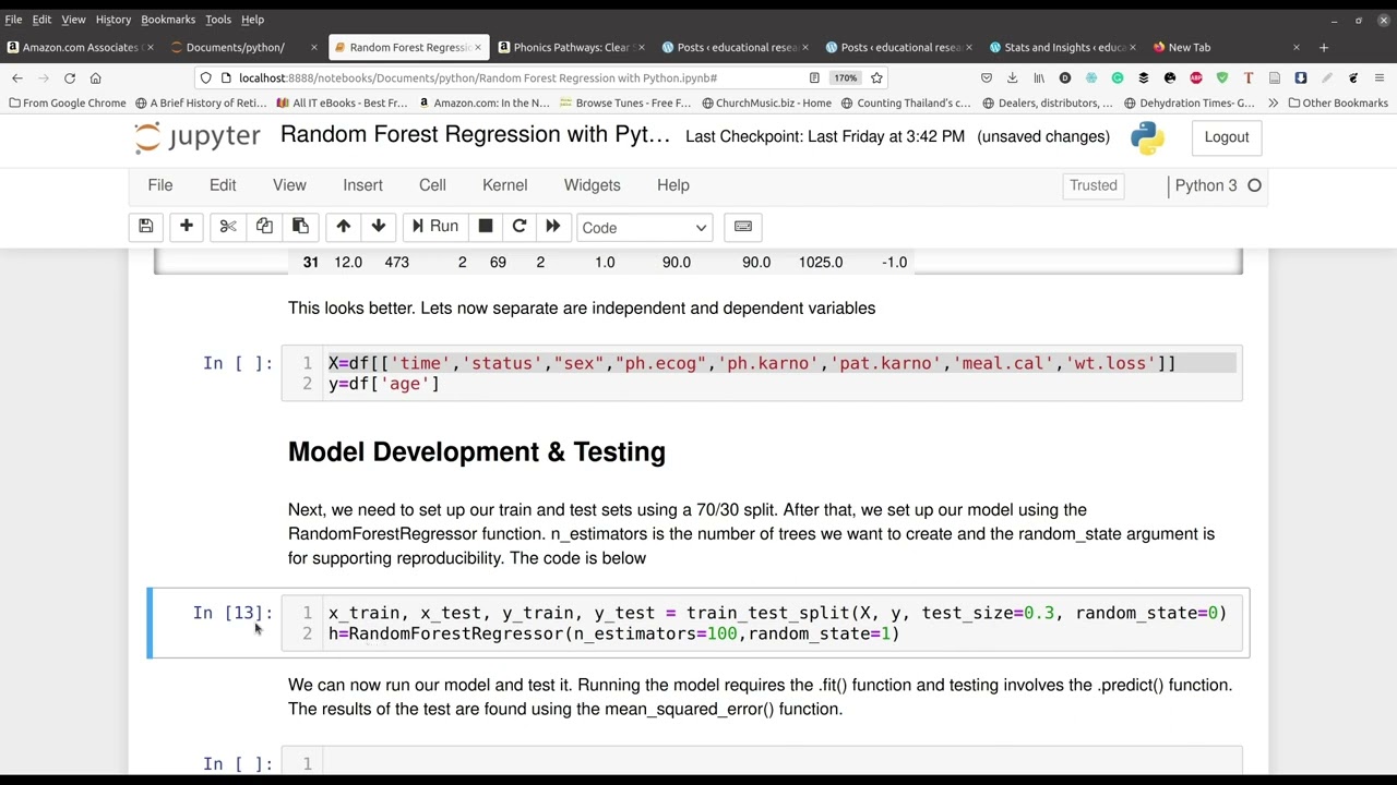 Random Forest Regression with Python