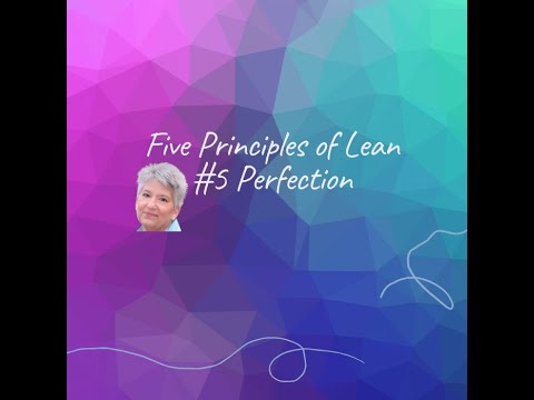 The 5 Principles of Lean: Perfection