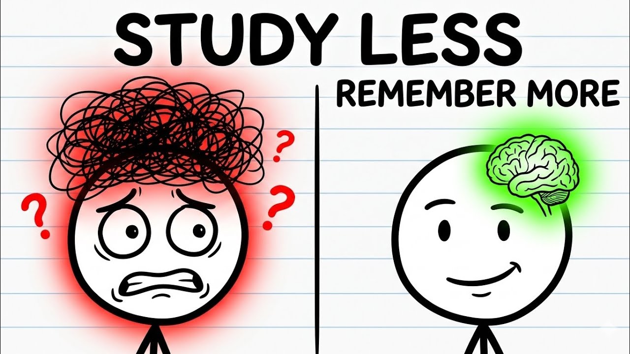 Study Less, Remember More (Active Recall Explained in 5 Minutes)