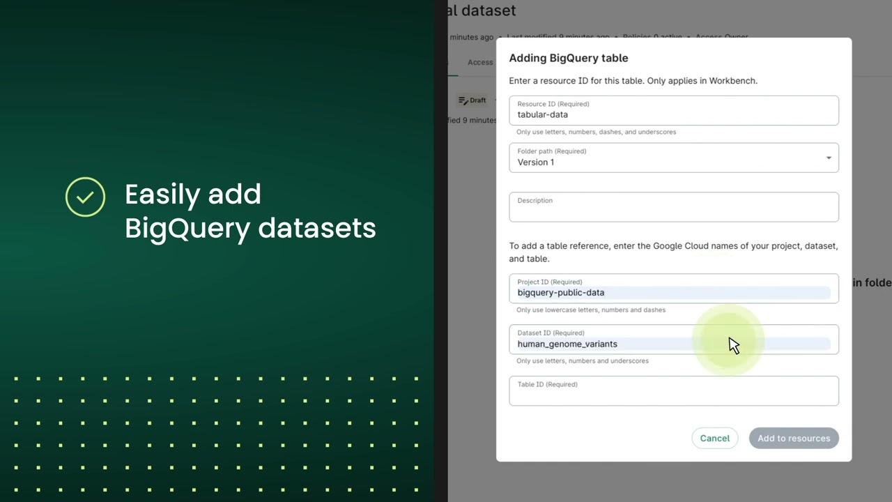 How to Unify and Explore Data in Verily Workbench