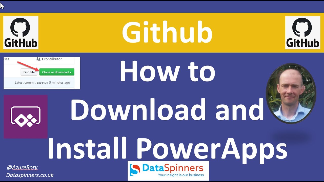 GitHub Tutorial - How to Download and Install PowerApps using the ZIP method