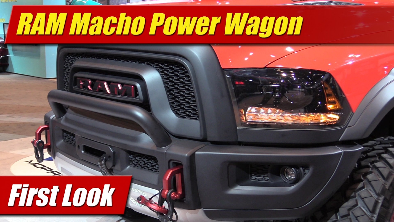 RAM Macho Power Wagon: First Look