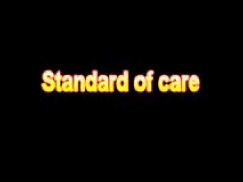 What Is The Definition Of Standard of care Medical School Terminology Dictionary