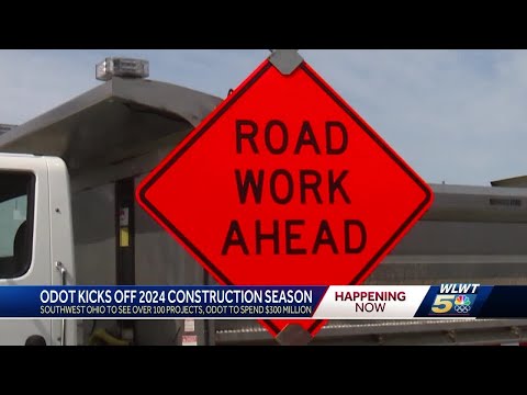 Southwest Ohio to see over 100 projects as ODOT kicks off 2024 Construction Season