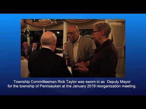 Swearing-In of Rick Taylor as Deputy Mayor (2019) – Pennsauken Television