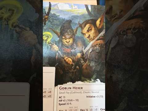 🐉mini monster monday 2024 goblins p2 Dungeons & Dragons 2024 monster manual #dnd #goblin #dnd2024