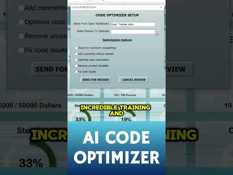 Use AI To Optimize ANY VBA Code In 1 CLICK