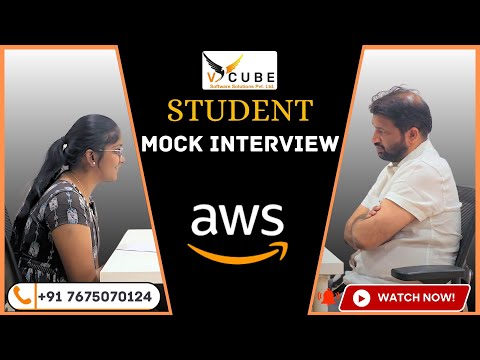 Mock Interview for AWS Students | Questions & Answers | V Cube |Best Software Training Center in Hyd