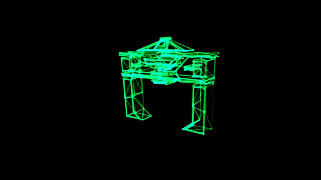 Tron 'recognizer' in OsciStudio's visualizer