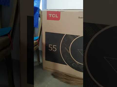 TCL 55 INCH TV 4K QLED TV