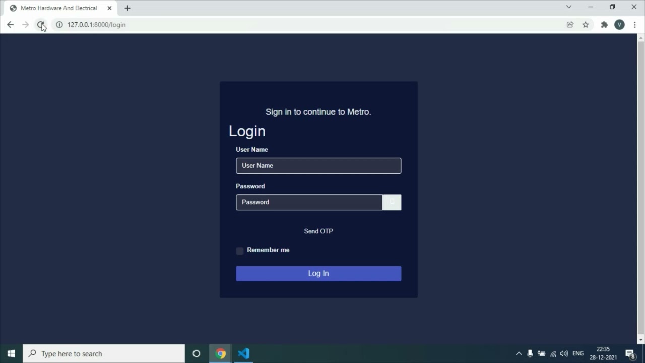 Python Django Tutorial for Beginners Mini project in Django : #9