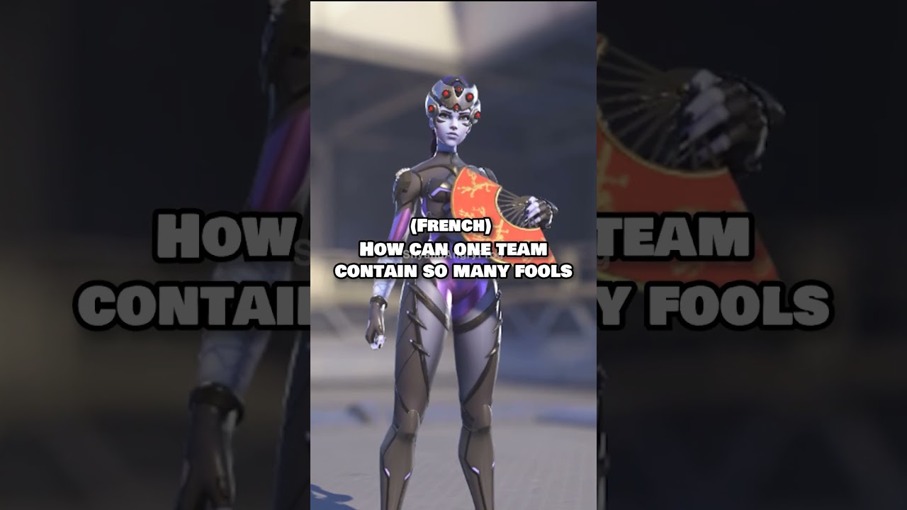 Widowmaker has Unique Voice lines
