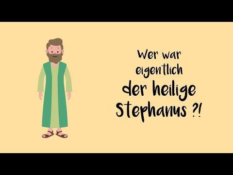 Der heilige Stephanus: Diakon und erster Märtyrer der Kirche