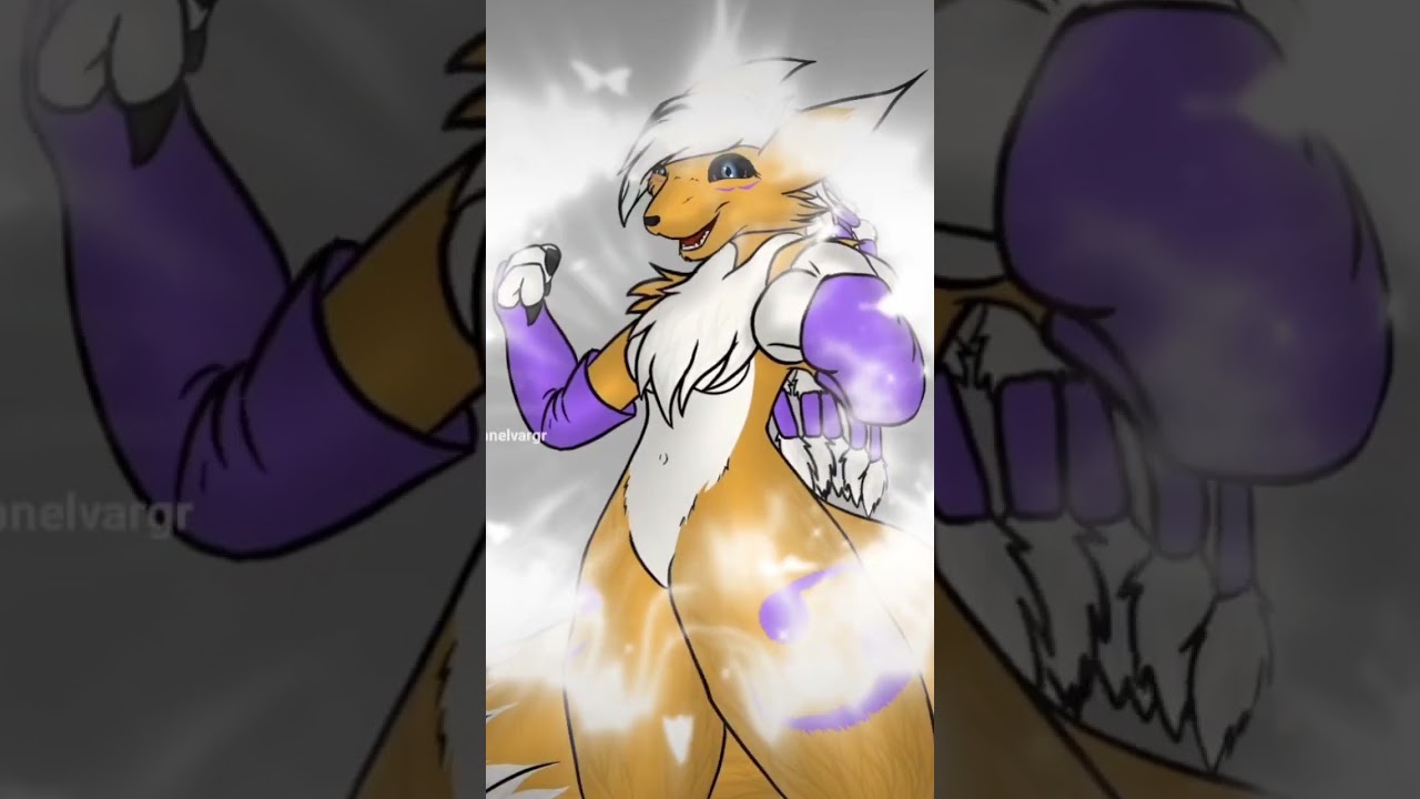 Renbymon Renamon Art Timelapse!