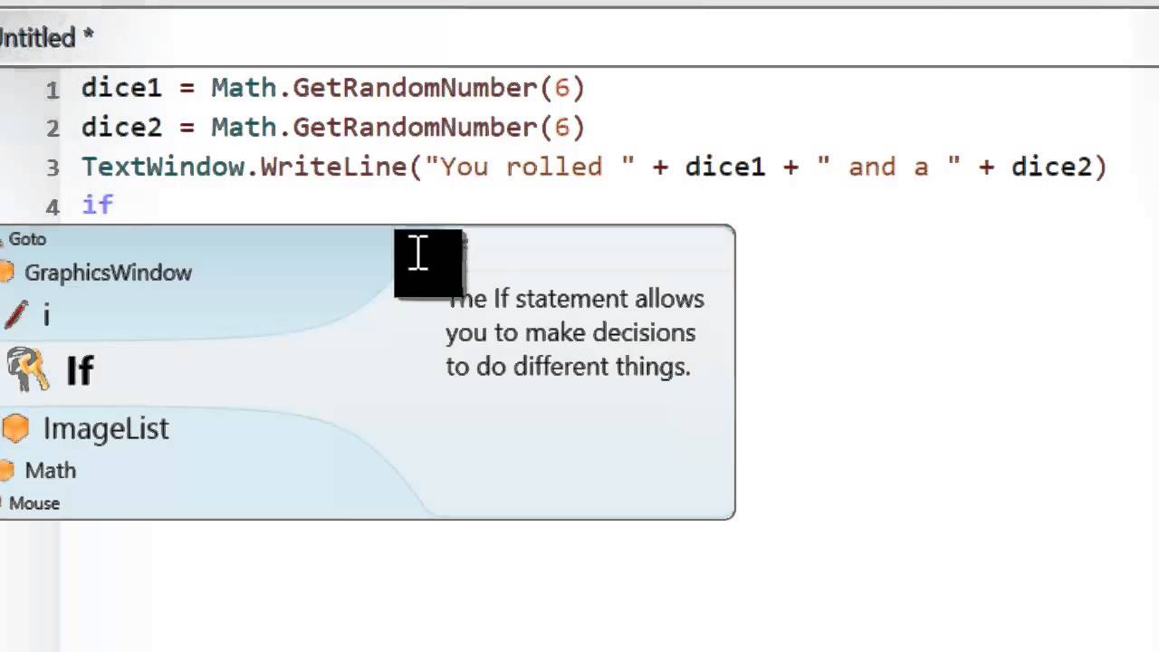 smallbasic - solving problems with IF statements