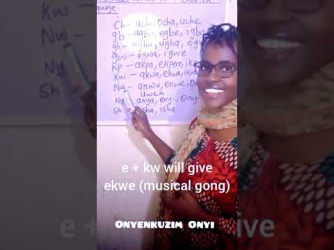 How to blend and pronounce words in Igbo language with ease @ Onyi Nduka