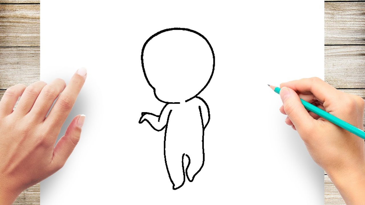 How to Draw Chibi Bodies Step by Step for Kids