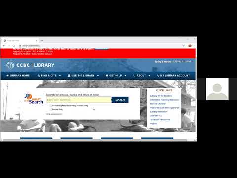CCBC Library - ConnectFest Fall 2020