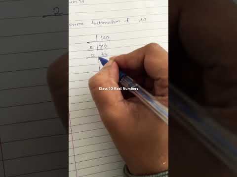 Batch 2025 | Class 10 | Real Numbers | Prime Factorization