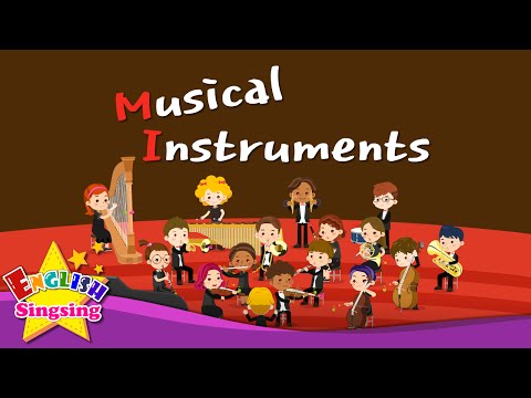 Musical Instruments (Orchestra instruments) - Kids vocabulary - English educational video for kids